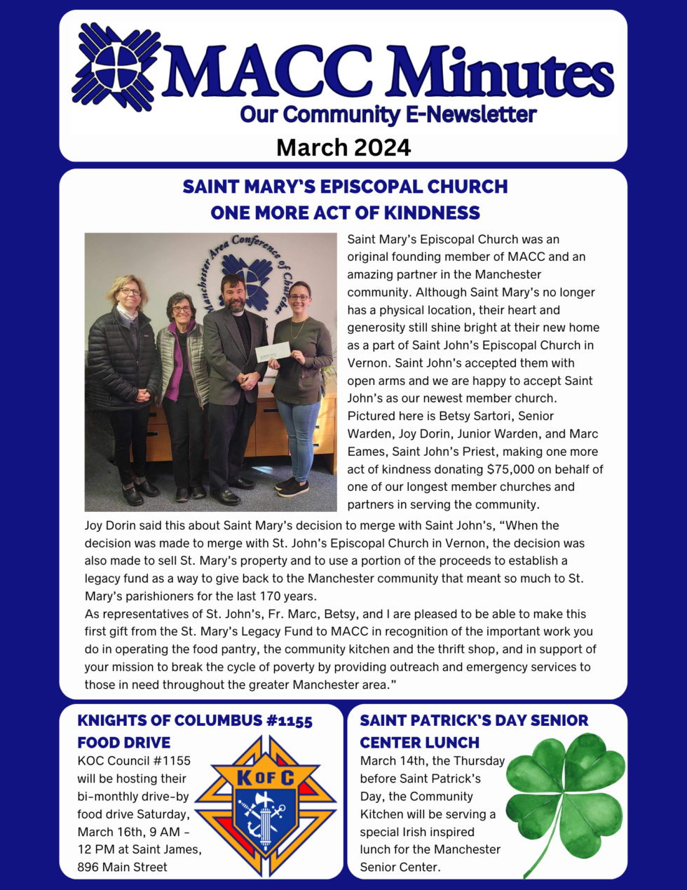 MACC Minutes March 2024 | MACC Charities